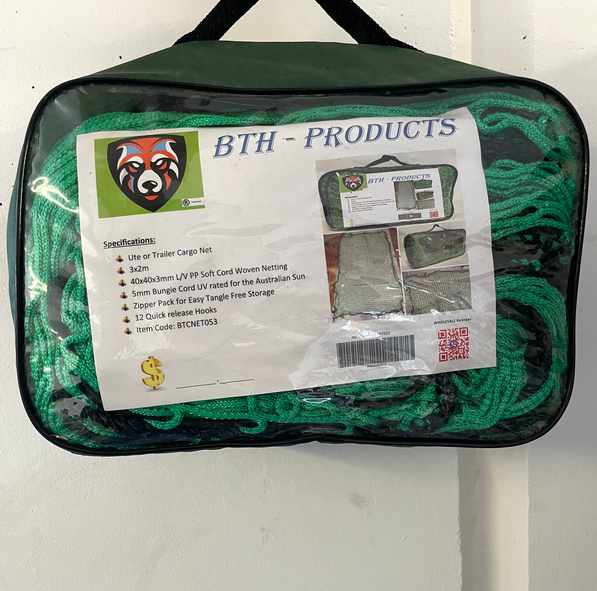 Cargo Net With Bungee Cord & Hooks – Dixon Trailers Pty Ltd